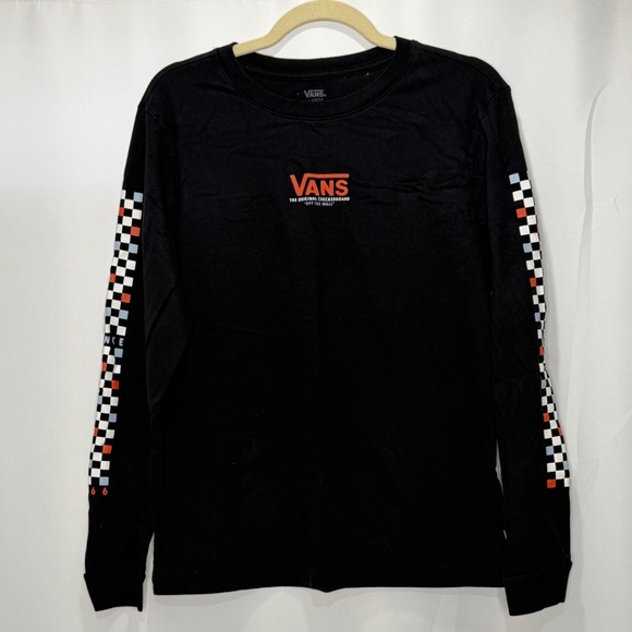 Vans | Tops | Vans Off The Wall Checkerboard Long Sleeve Shirt | Poshmark